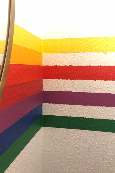 Rainbow Brite Wall Stripe - Banyan Bridges