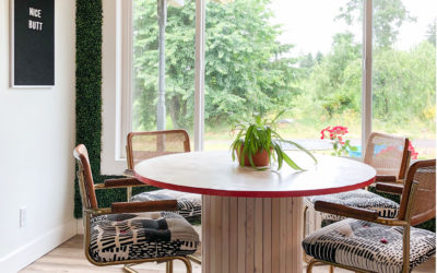DIY Wood Slat Table Base and How I Treat All My Pine - Banyan Bridges