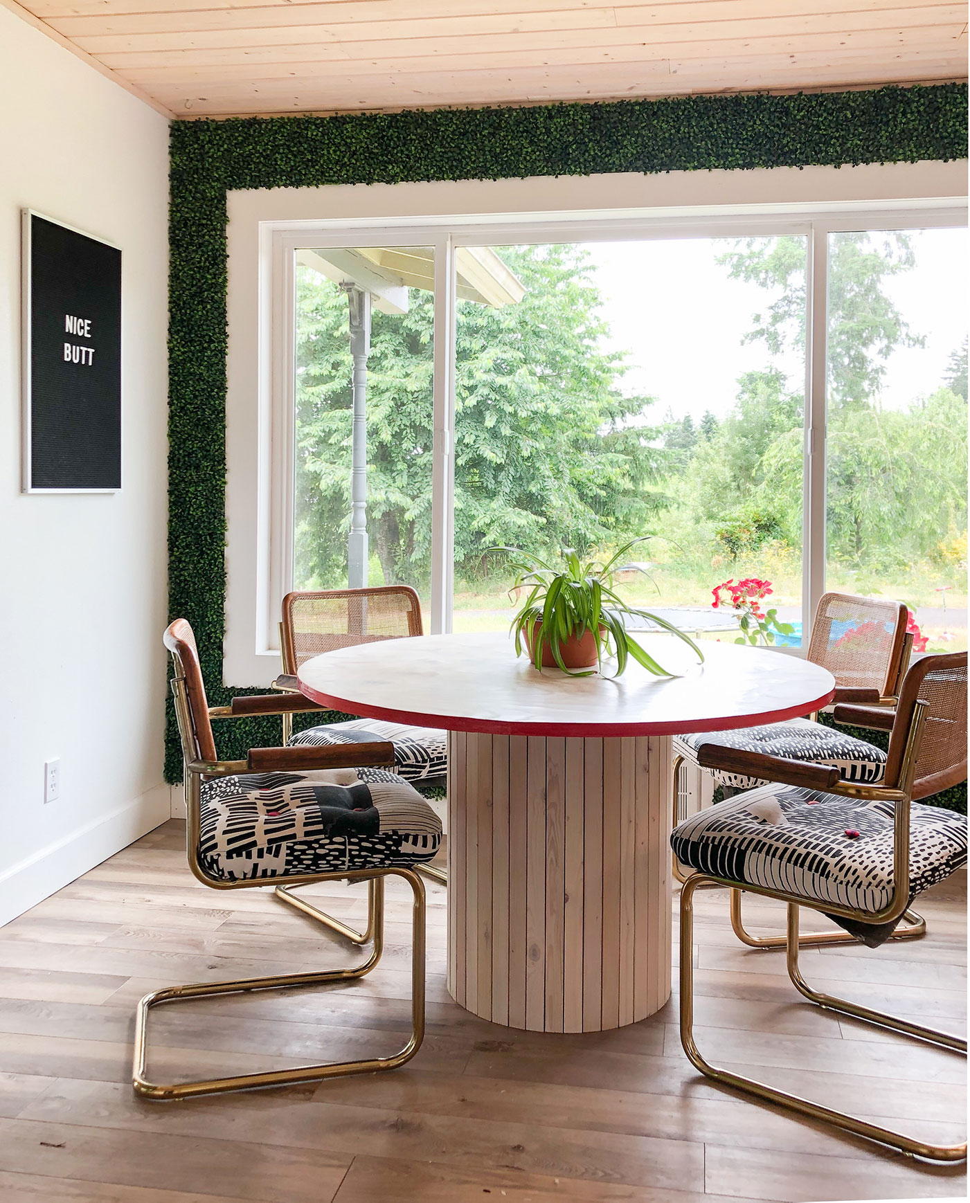 DIY Wood Slat Table Base And How I Treat All My Pine Banyan Bridges
